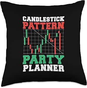 Amazon.com: Candlestick Pattern Party Planner Currency Trading Throw ...