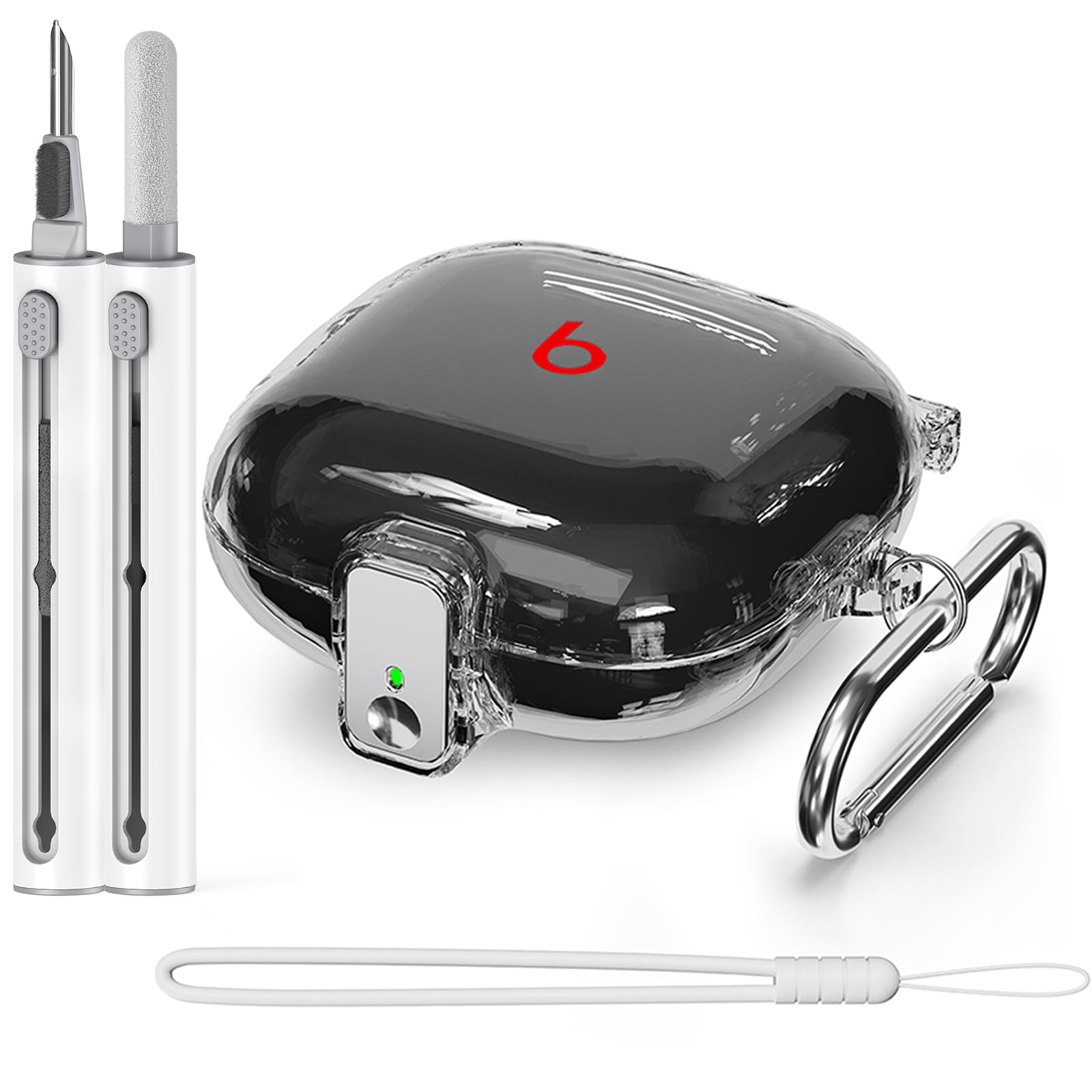 Amazon.com: 【with Safety Lock】 for Beats Fit Pro Case Cover,Cleaner Kit ...
