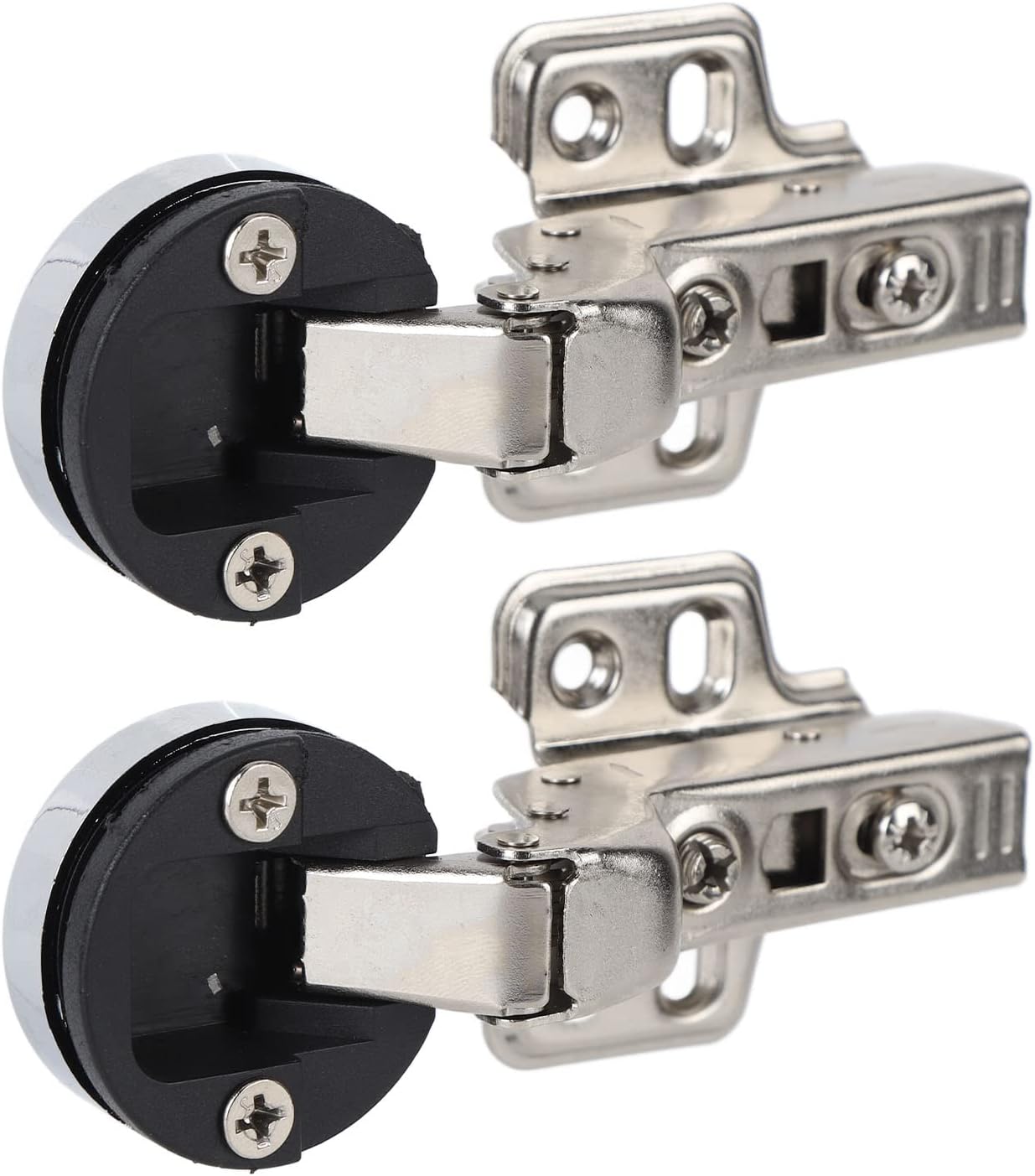 35 Cup Stainless Steel Glass Door Damping Buffer Hinge, Silent Close ...