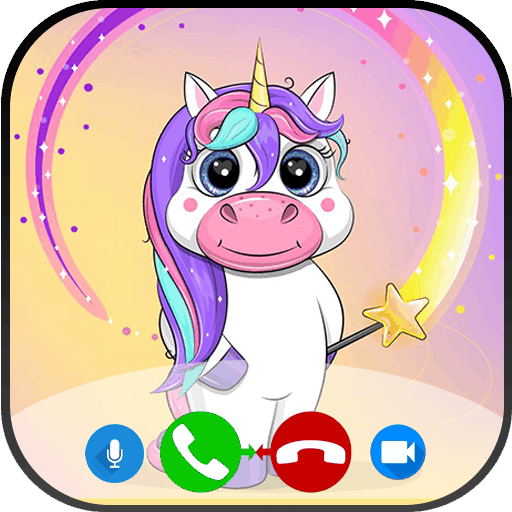Magic Unicorn Fake Call - Prank Video Call & Voice Call Magic Unicorn ...