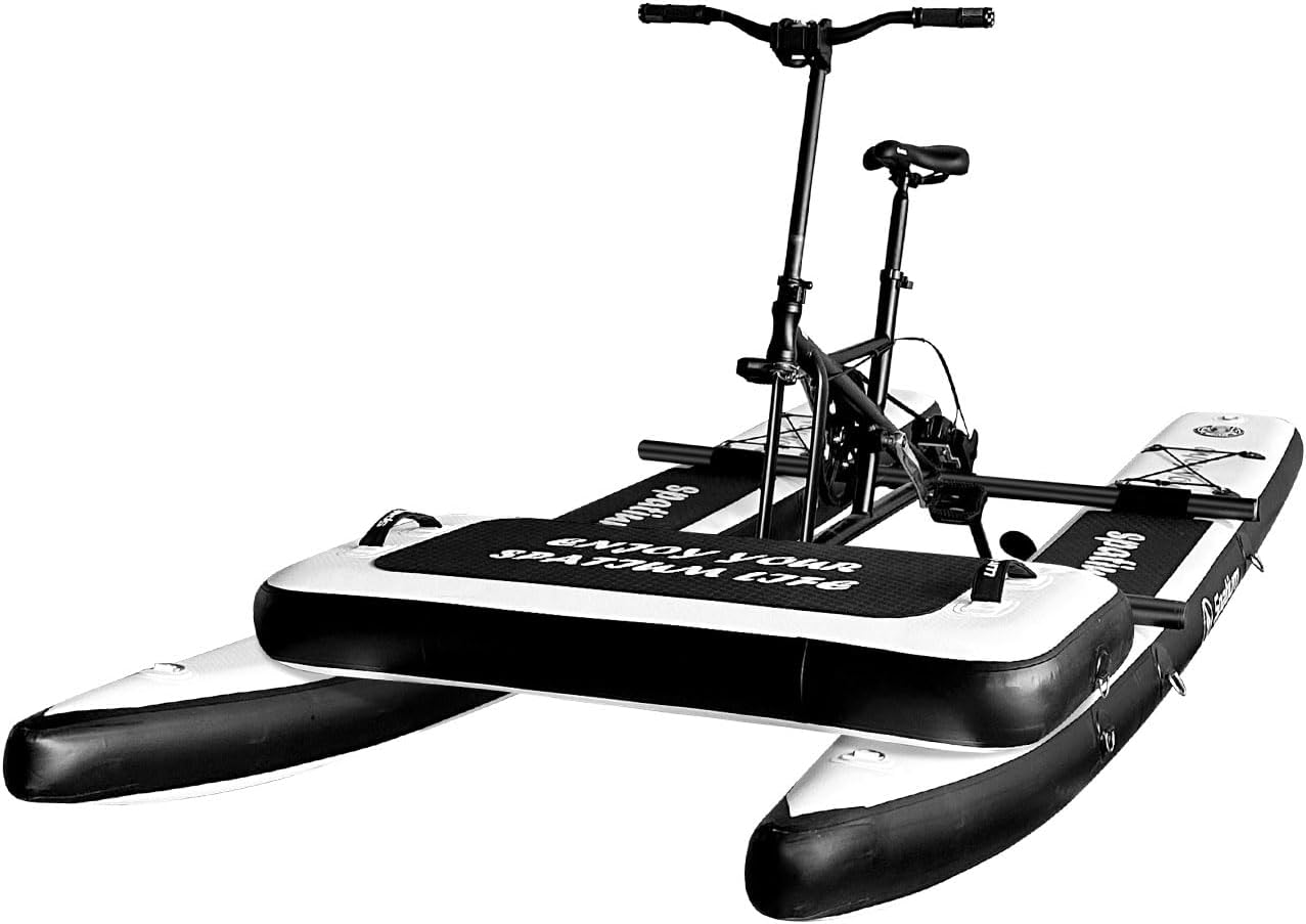 Spatium Water Bike Inflatable Pedal Boat,Paddle Board Floating Water ...