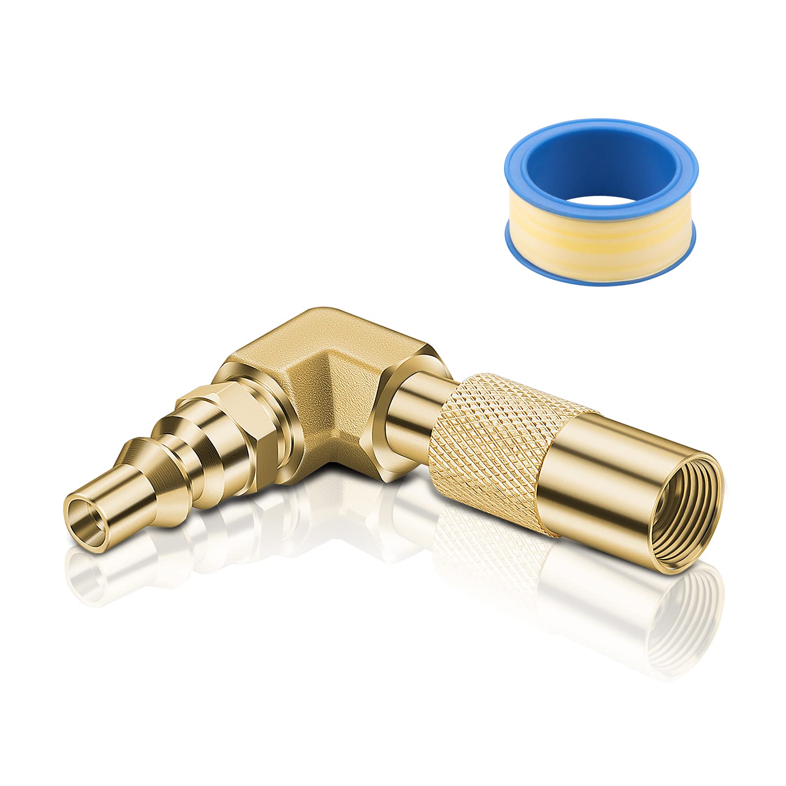 Low Pressure 1 4 Rv Quick Connect Adapter Conversion Fitting ...