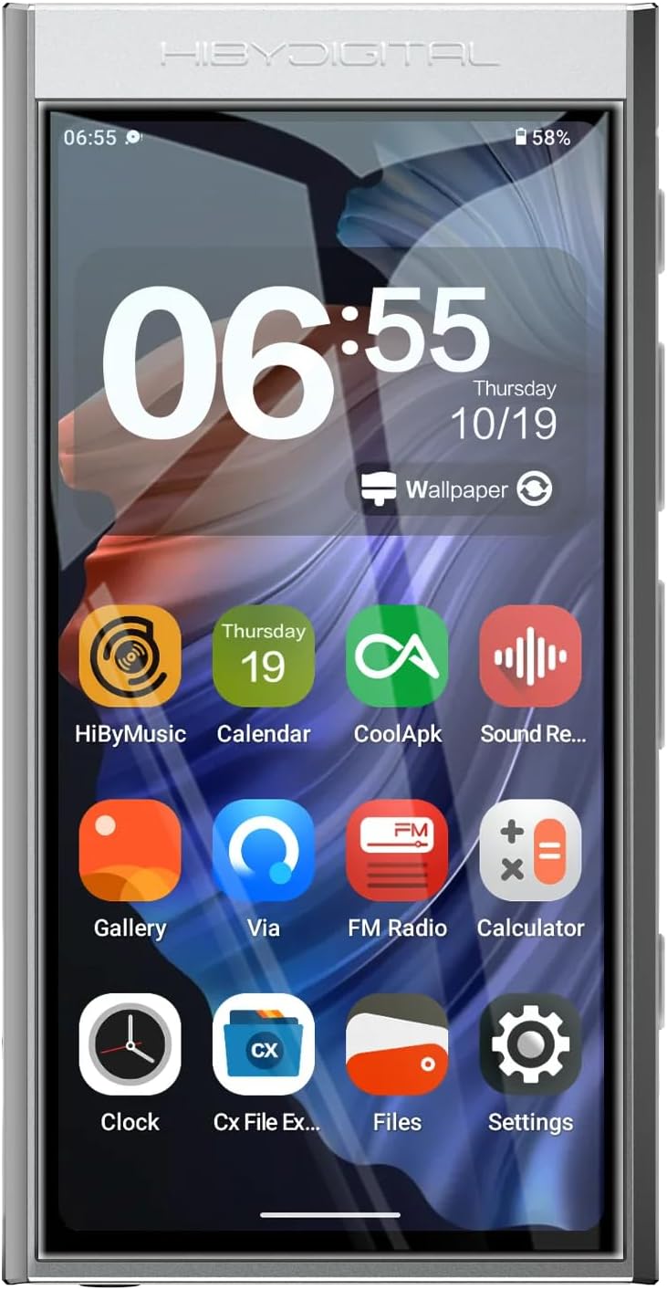 HiBy Digital M300 Reproductor de audio digital con altavoz incorporado ...