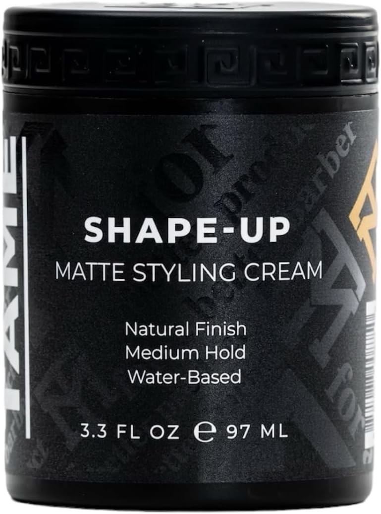Amazon.com: MANE TAME Shape-Up Matte Styling Cream 3.3oz. : Beauty ...