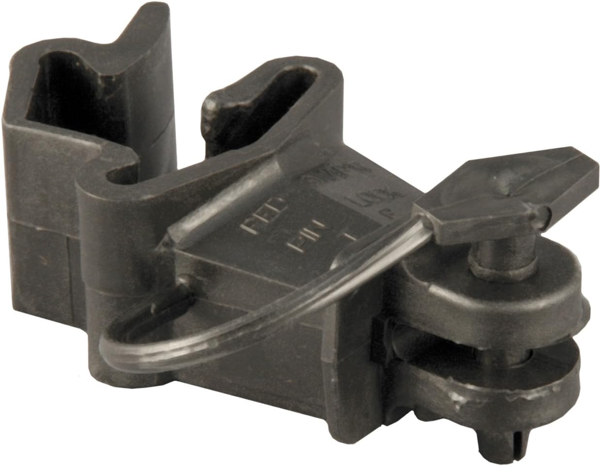 Red Snap'r ITPLB-RS Black T Post Pin Lock Insulator, 25 Count : Amazon ...