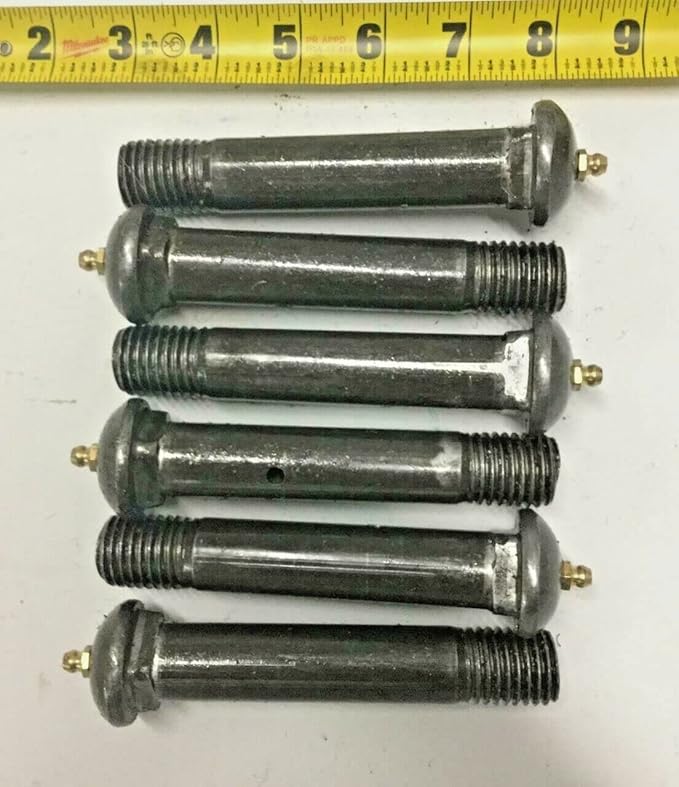 Amazon.com: 6 Wet Equalizer Bolt w/Grease Zerk Grease Fitting - 5" Long ...