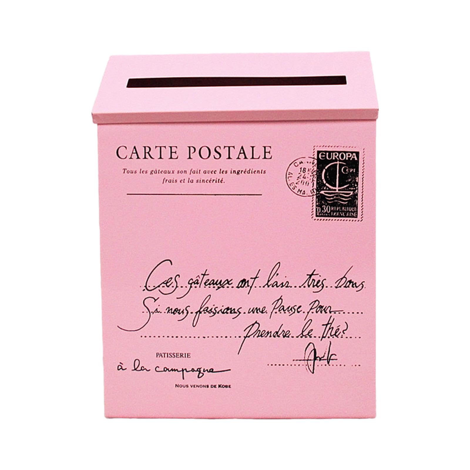 Generic Vintage Wall Mounted Mailbox with Newspaper Slot for Home and ...