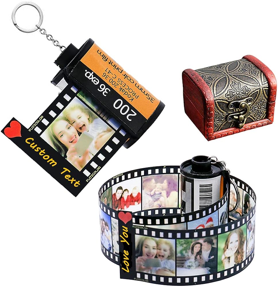 Personalized Name And Photo Film Keychain Custom Keychain With 20 personalized-name-and-photo-film-keychain-custom-keychain-with-20