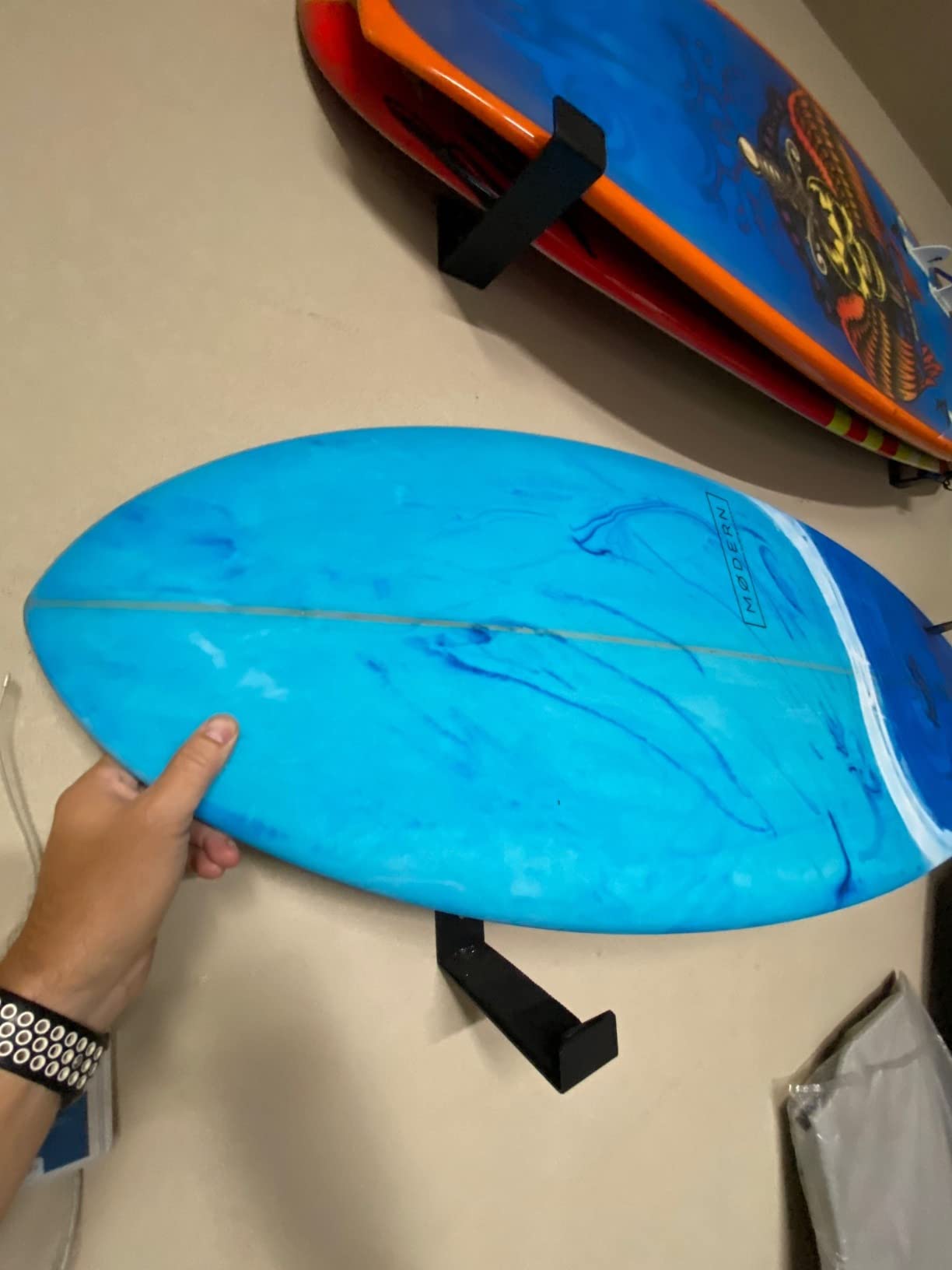 $3/mo - Finance Mind and Action Solid Aluminum Surfboard Wall Rack ...