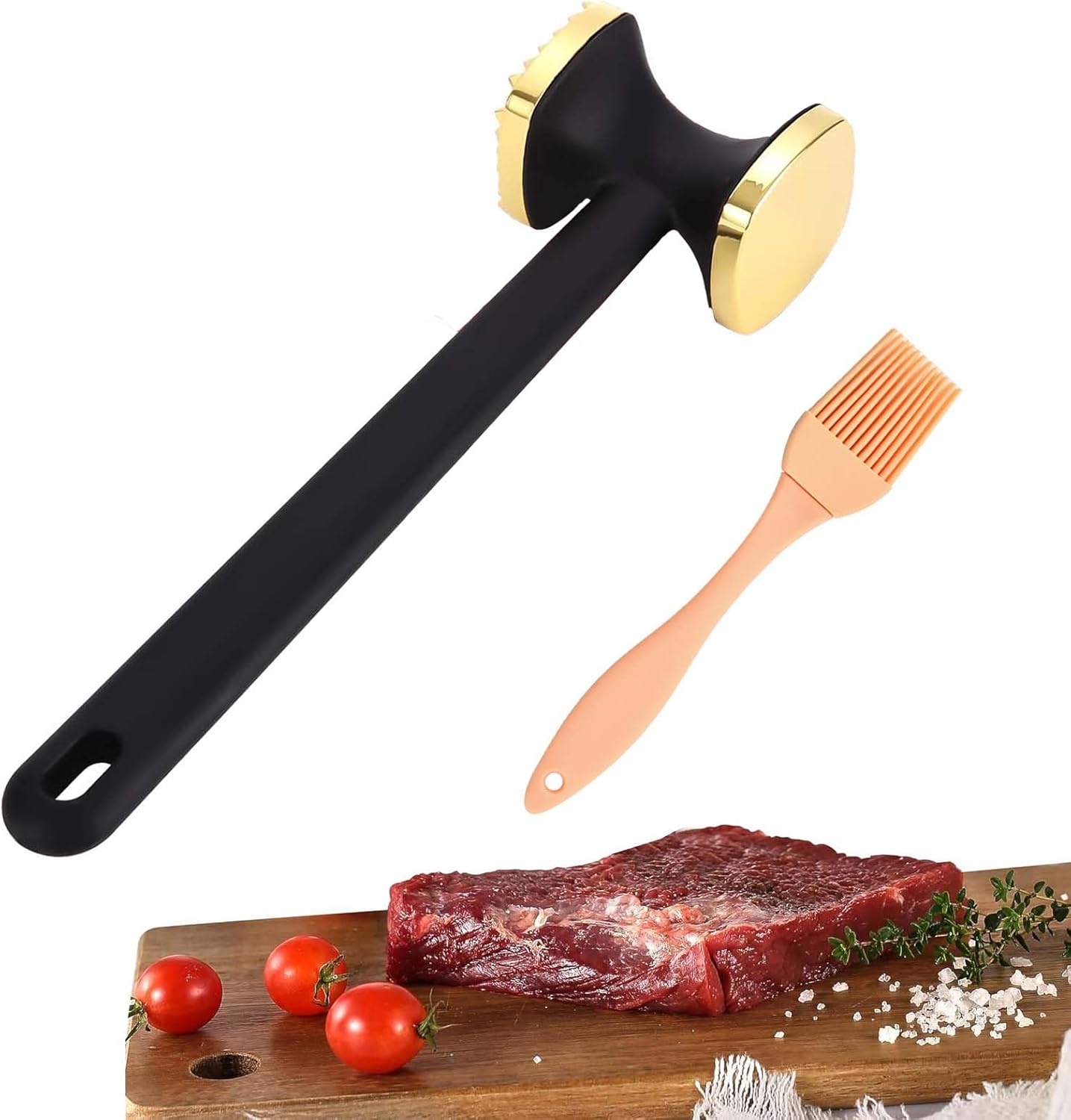 CFSVVD Schnitzel Tenderiser, Meat Tenderiser Double-Sided Non-Stick ...