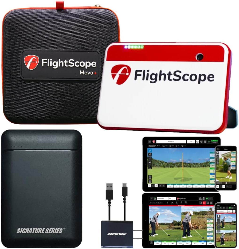 Amazon.com : FlightScope Mevo+ 2023 Edition - Portable Golf Launch ...