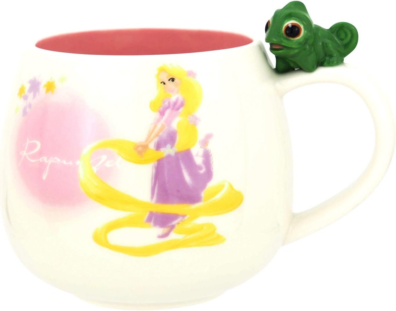 Amazon.com: Disney Rapunzel on the Tower SAN3022 Rapunzel & Pascal Mug ...