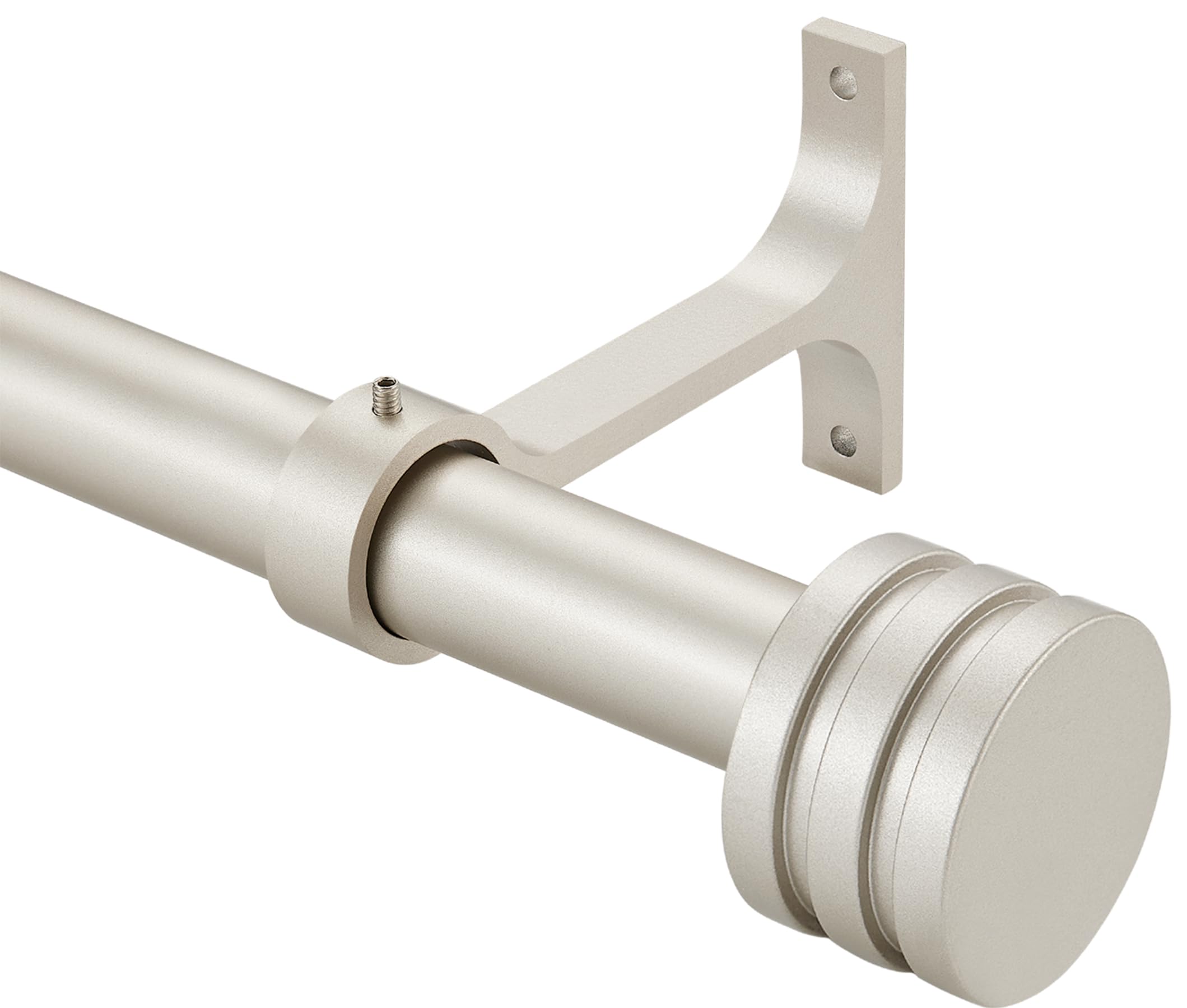 Amazon.com: Single Curtain Rods 72-144 Inches,1 inch Heavy Duty ...