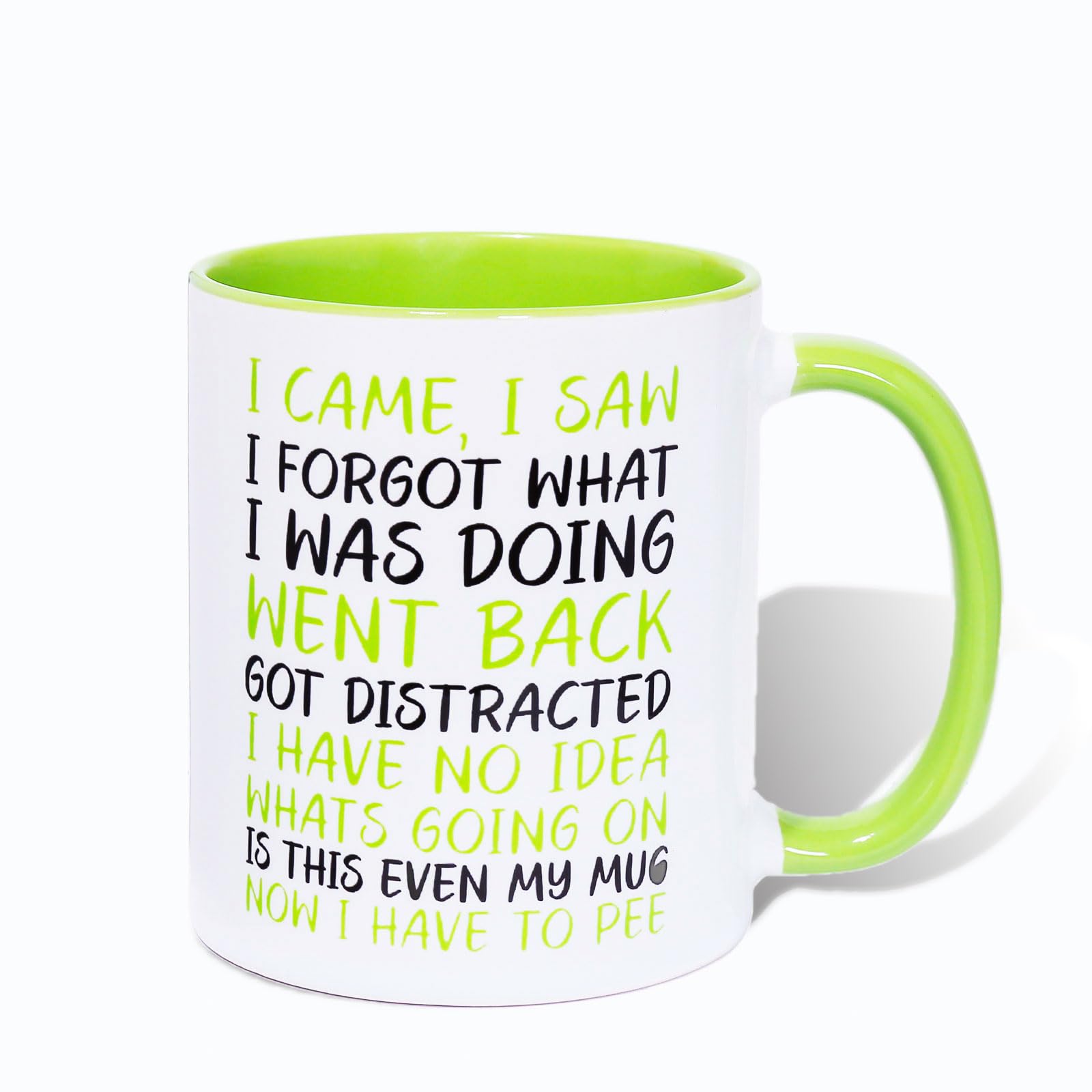 Amazon.com: I Came I Saw I Forgot Coffee Mug,Funny Birthday Christmas ...
