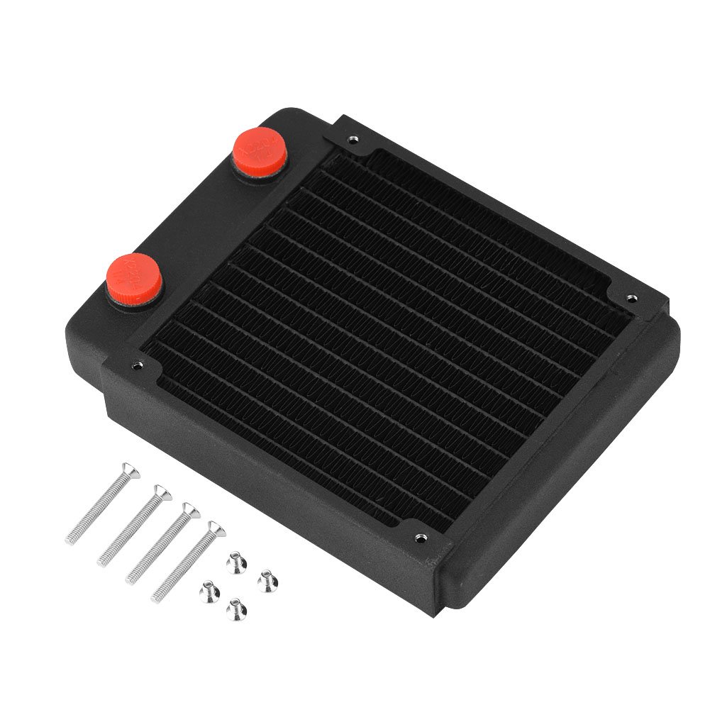 Amazon.com: 120mm/240mm/360mm/480mm radiator, G1/4 thread copper ...