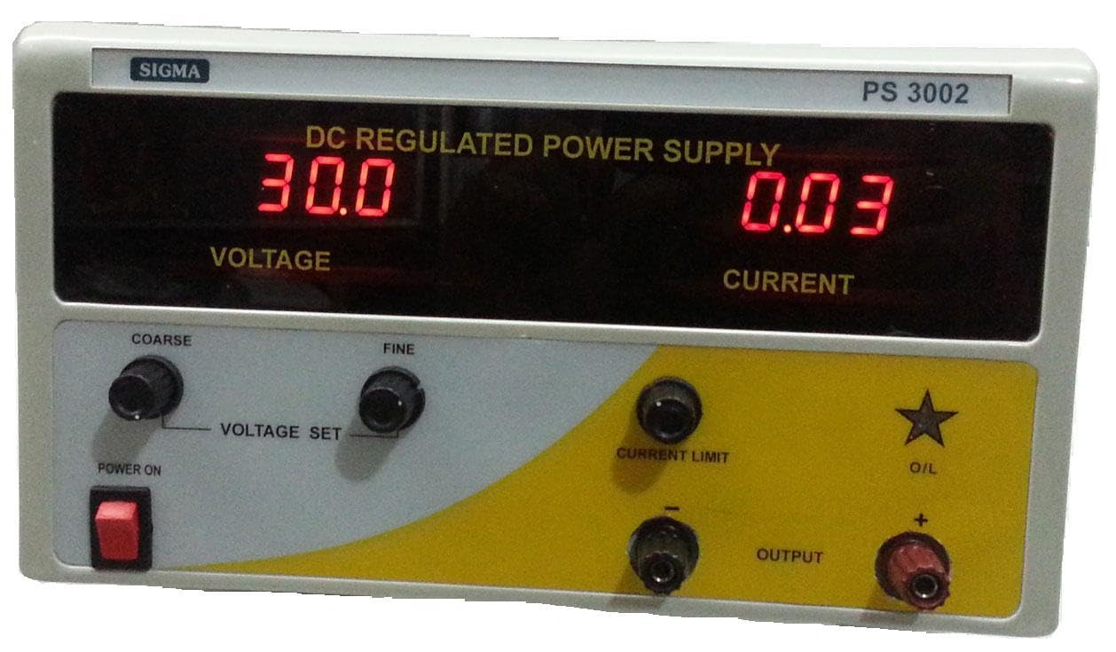 Sigma Instruments 5 Ampere 0-30Vdc Dc Regulated Power Supply : Amazon ...