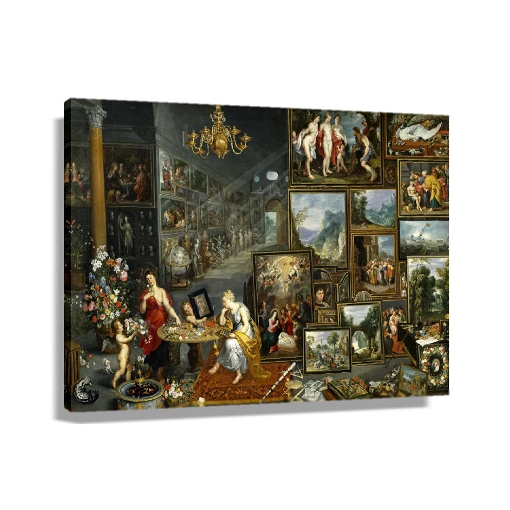 Jan Brueghel Allegory Of Smell Famous Classic Jan Brueghel The Elder