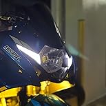 Amazon | 【Amazon.co.jp 限定】 M's Basic by IPF ヘッドライト LED バイク用 H4 Hi Lo切替 2500lm/2000lm 6500K ホワイト ...