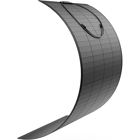Amazon.com : AIMS Power 130 Watt Flexible Bendable Slim Solar Panel ...