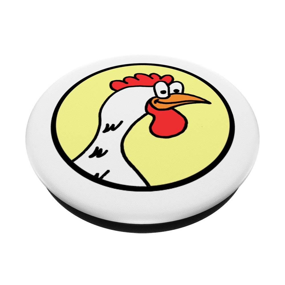 Cartoon Chicken Head