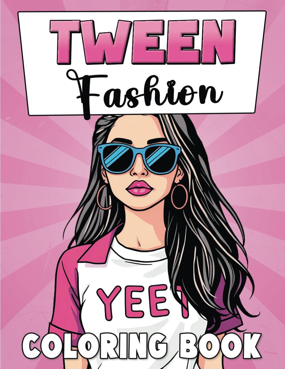 Amazon.com: Tween Fashion Coloring Book: 50 Fashion Designs for Tween ...