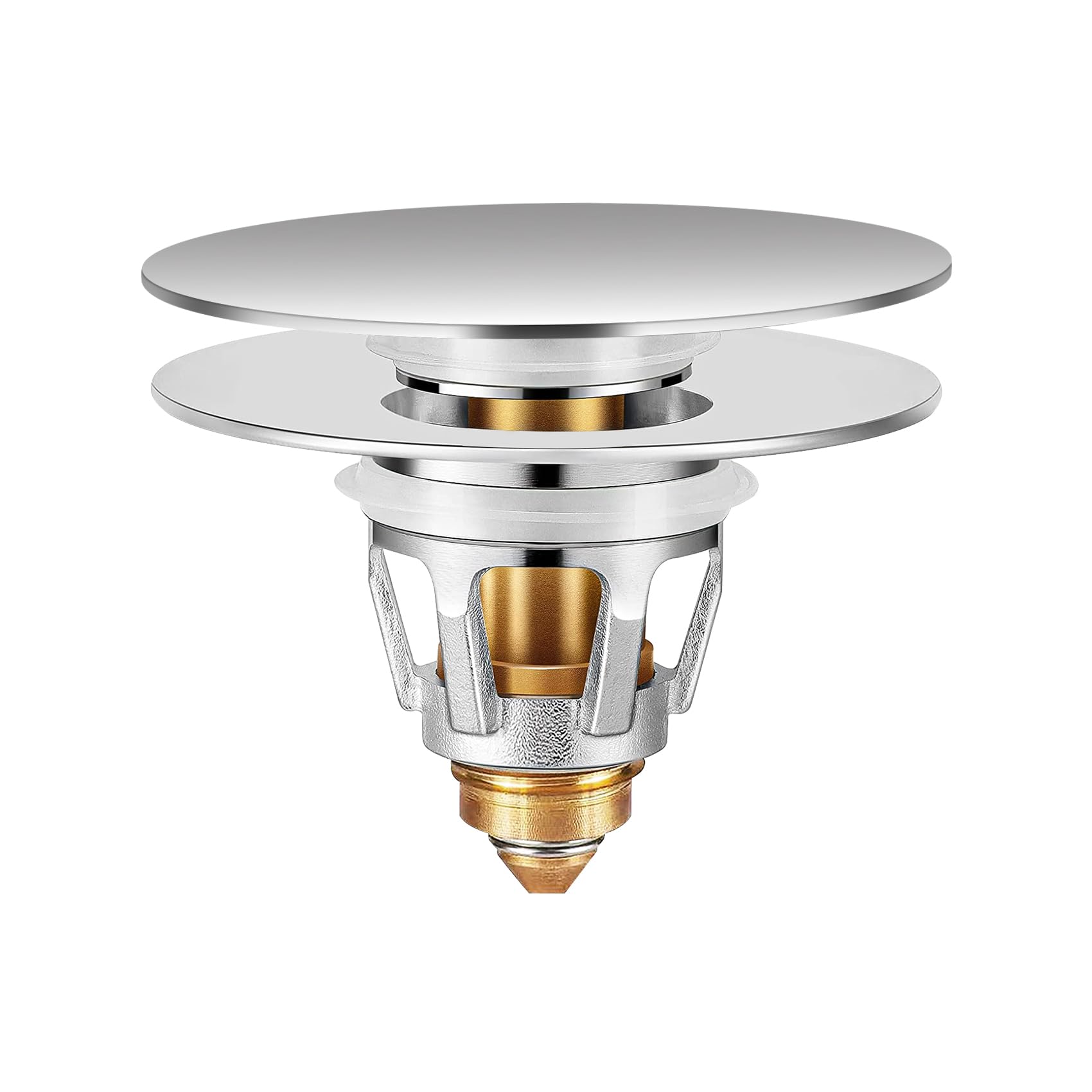 Snapklik.com : Universal Bathroom Sink Stopper