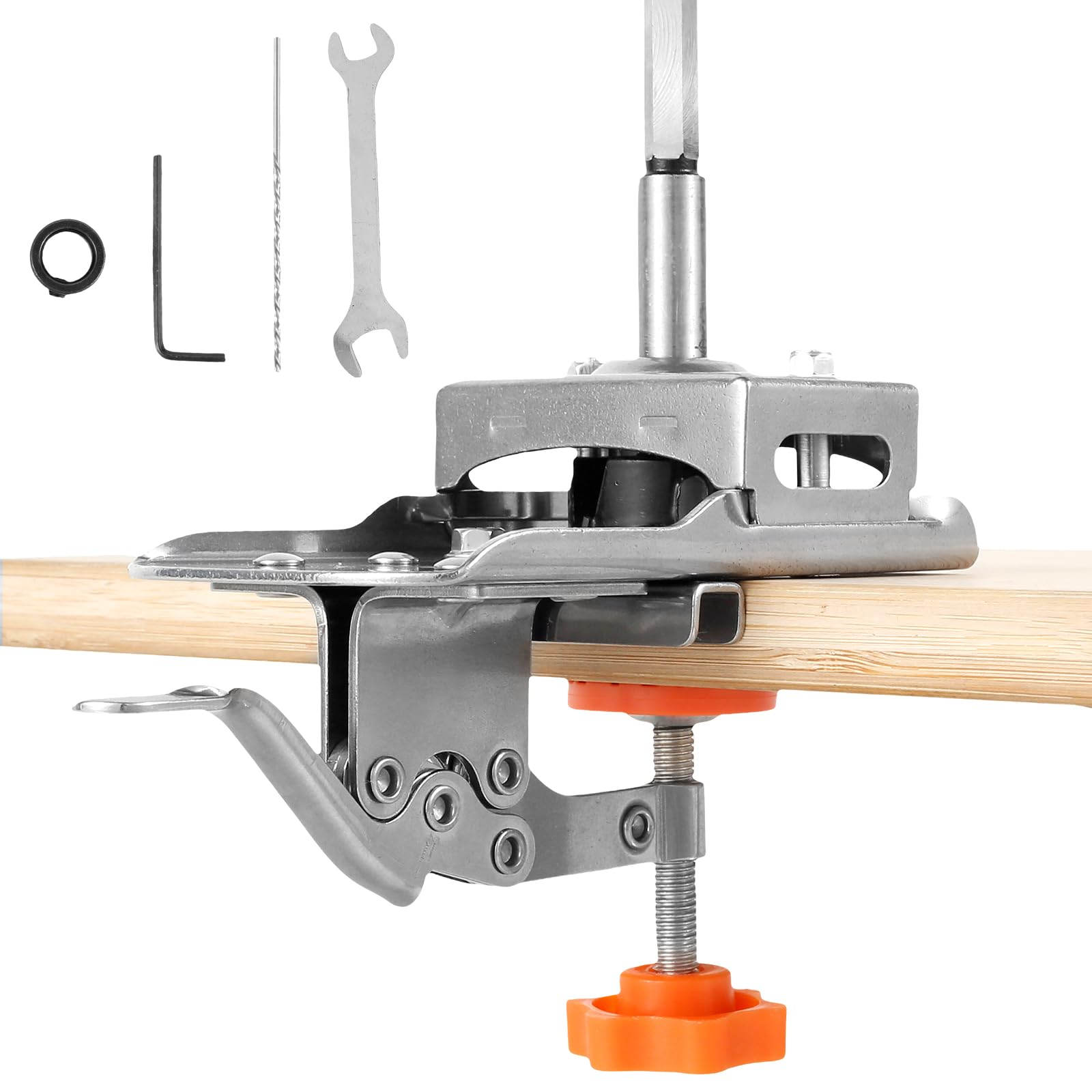 Amazon.com: Concealed Door Hinge Jig 35mm Stainless Steel Locking ...