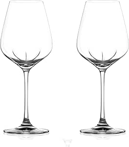 Amazon.com: OCEAN [LUCARIS DESIRE Collection Wine Glasses, UNIV, Set of 2, 120722] All Purpose ...