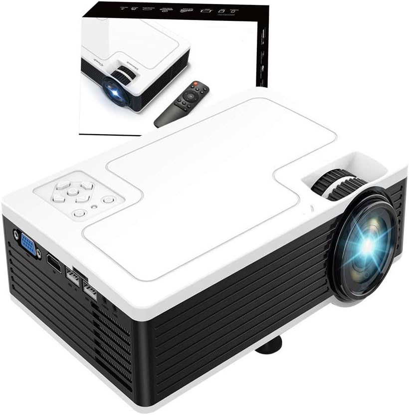 Amazon.com: Azk Projectors,Mini Video Projector, 50% Brighter 176 ...