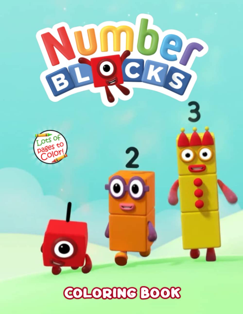 Numberblocks Coloring Book A Numberblocks Book With Random And ...