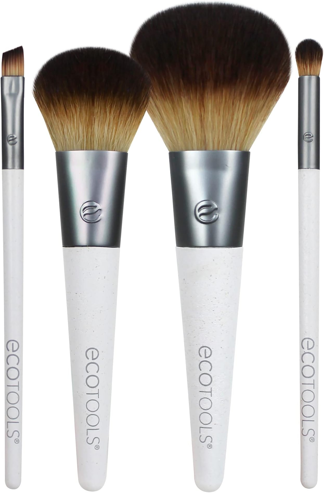 Amazon.com: EcoTools On-The-Go Makeup Brush Kit, Travel-Friendly Brush ...
