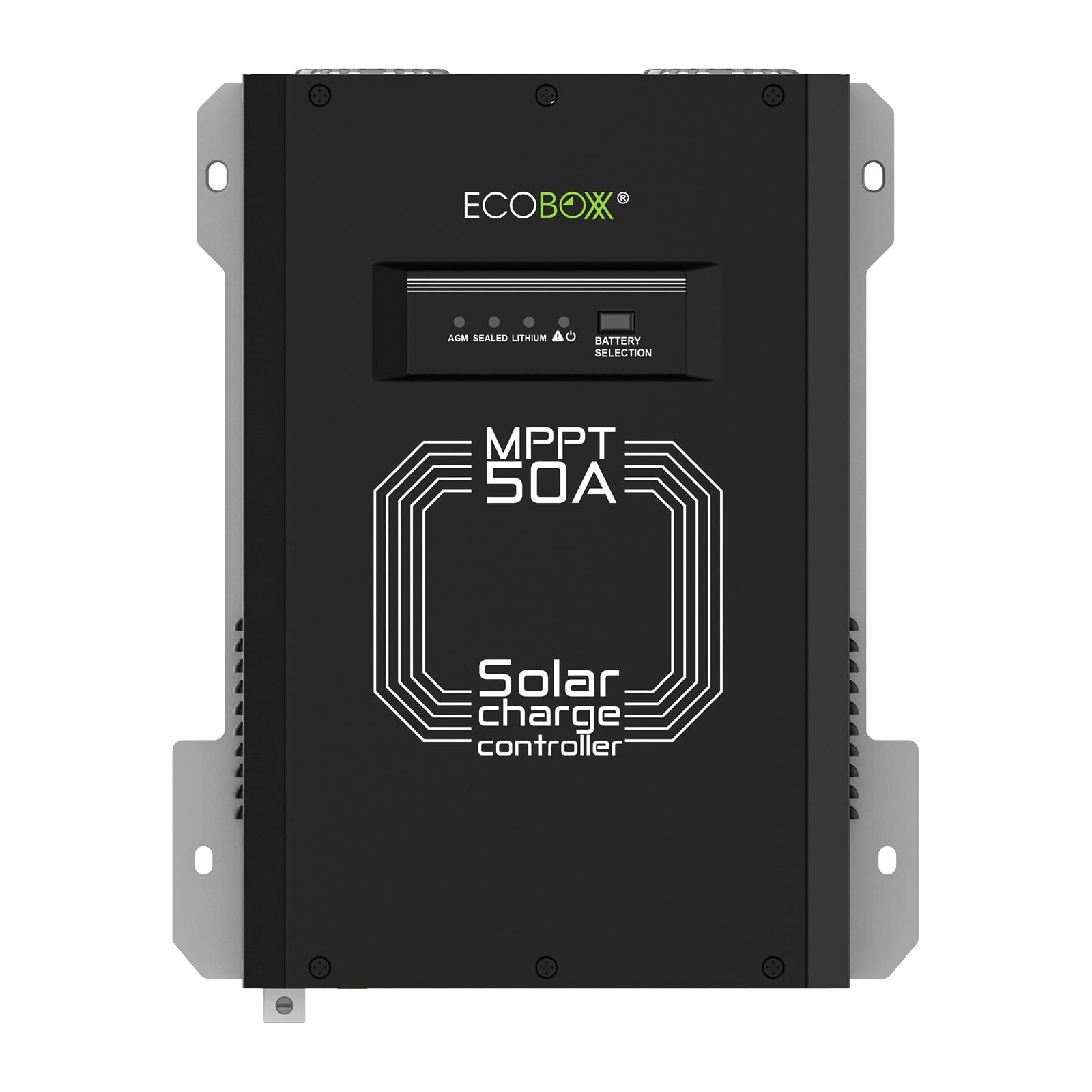 Amazon.com : Ecoboxx 50 Amp MPPT Solar Charge Controller, 12/24V Auto ...