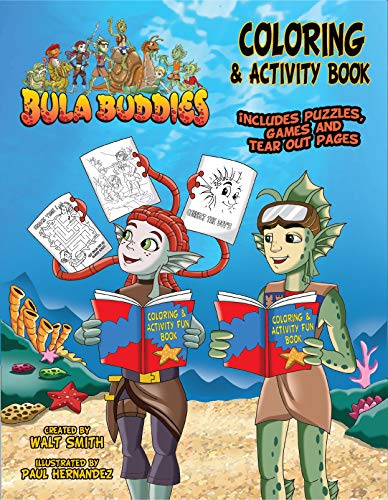 Amazon.com: Bula Buddies Coloring & Activity Book: 9780578504896: Walt ...