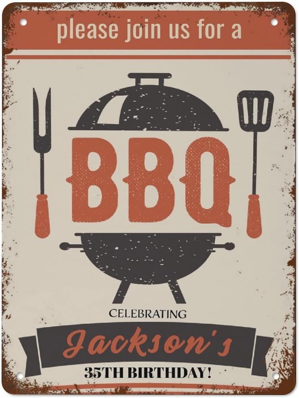Amazon.com : NAMEY BBQ Template BBQ Invitation Barbecue Birthday ...