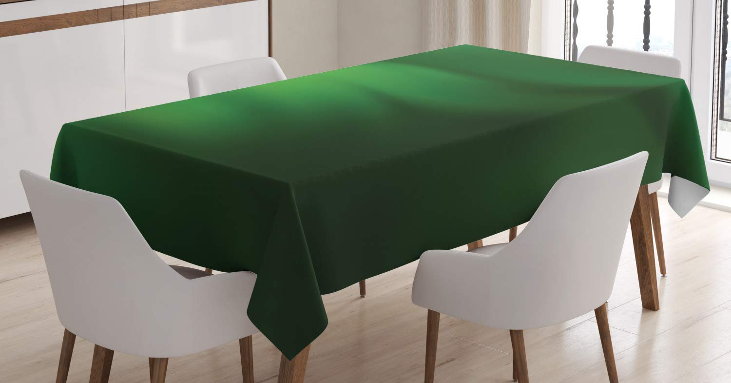 Mantel Verde Bosque Mantel Verde Bosque Damasco De Bosque Oscuro