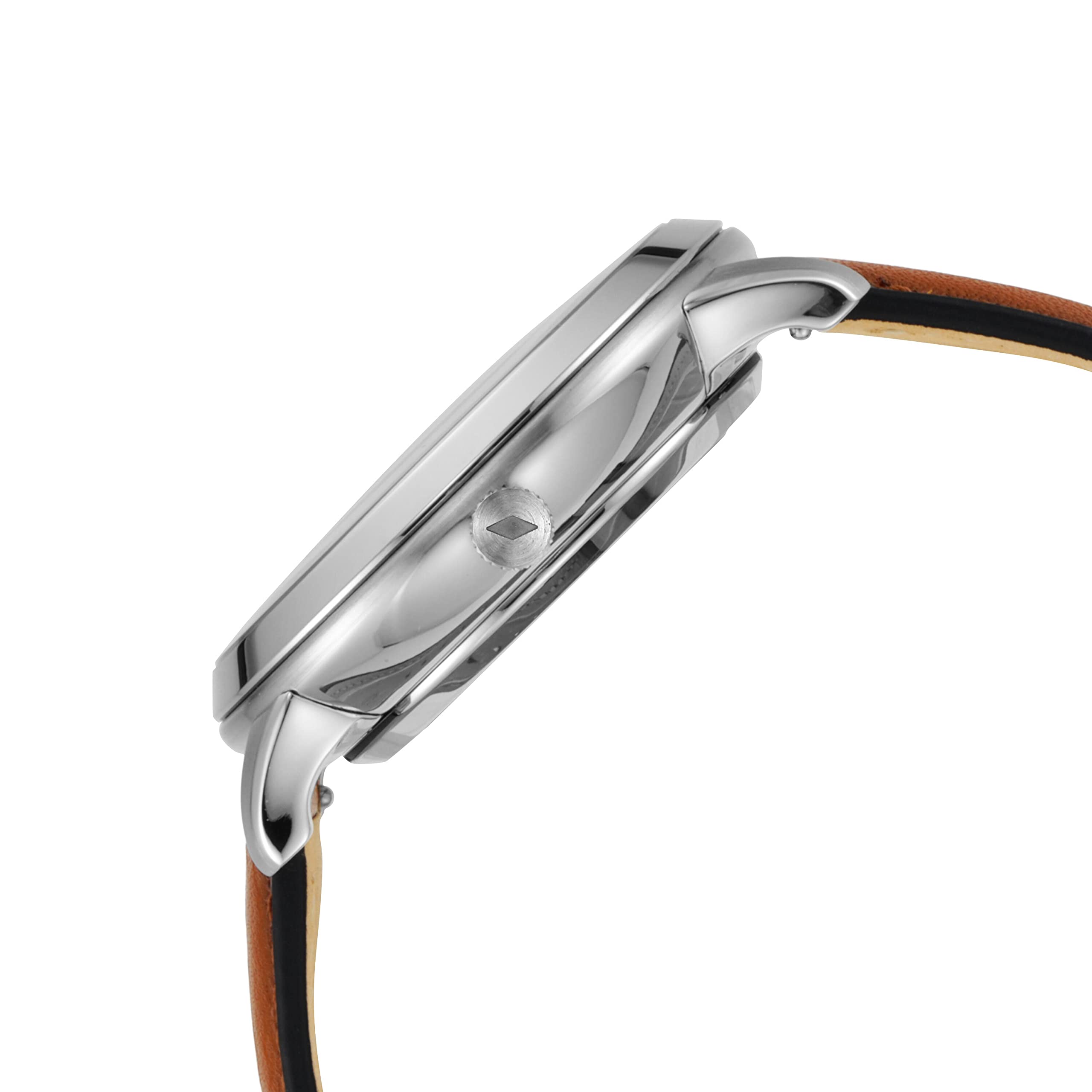 Snapklik.com : Fossil Mens Neutra Automatic Stainless Steel And Leather ...