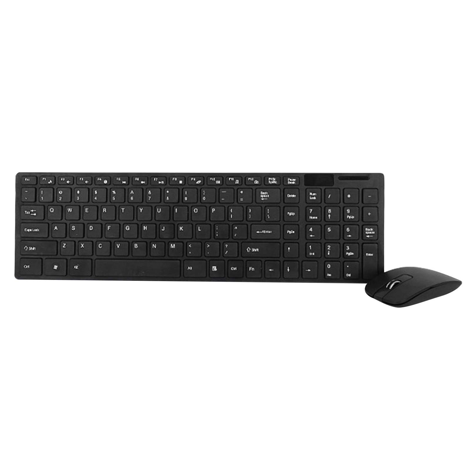 Amazon.com: Wire-Less Keyboard and Mouse Combo Silent Quiet Keyboard ...