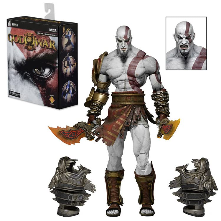 Amazon.com: Delisai God of Wαr 3 Ultimate Kratos Action Figure (7 ...