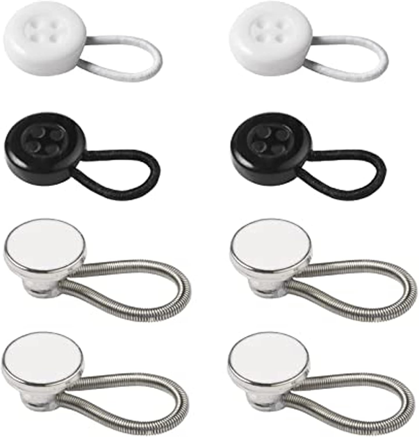 Amazon.com: 8pcs Elasticity Collar Extenders for Mens Shirts Tie Neck ...