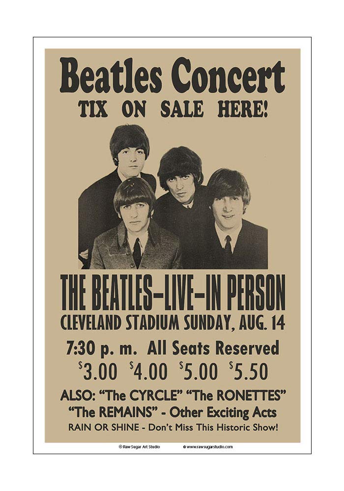 Beatles Concert Poster