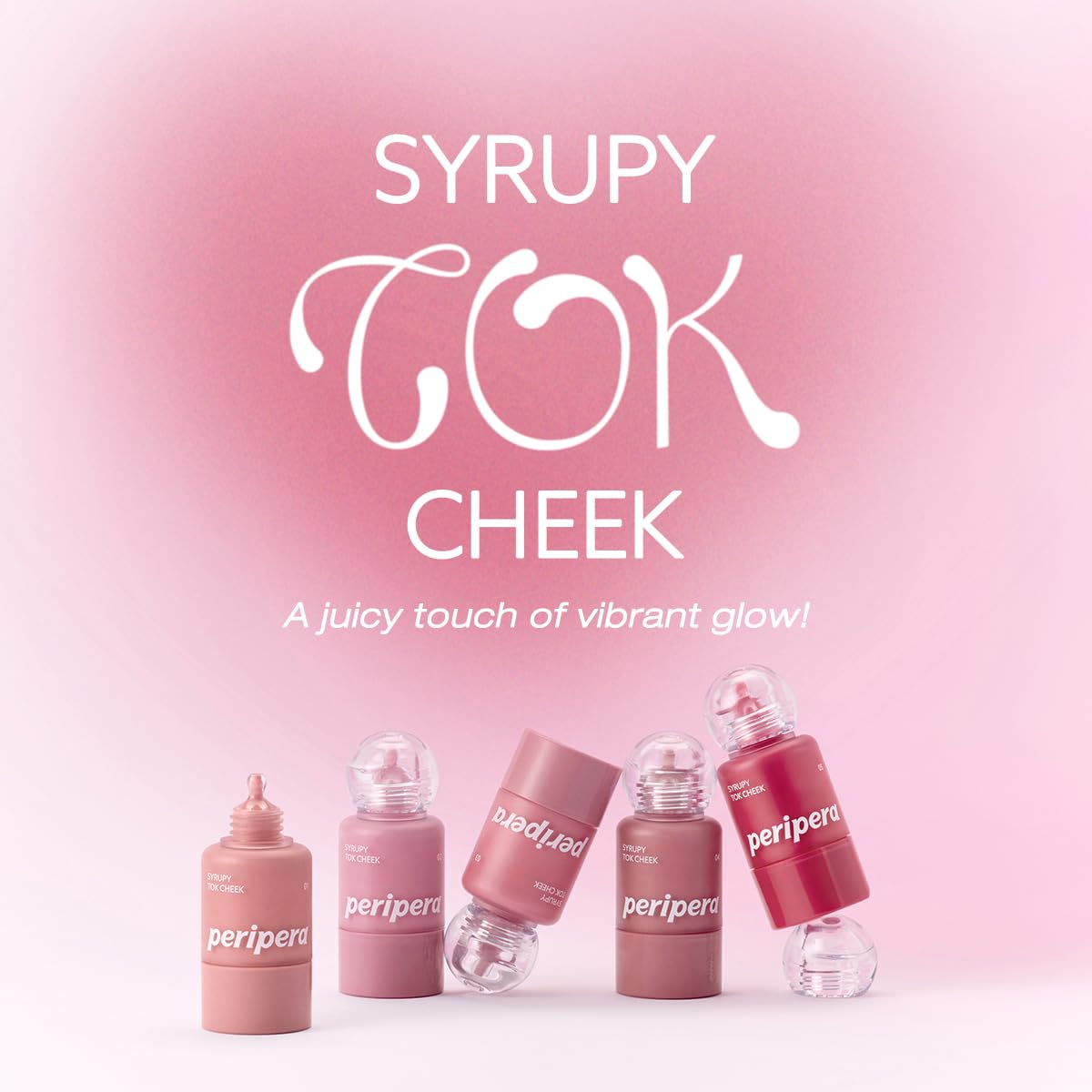 Snapklik.com : PERIPERA SYRUPY TOK CHEEK 5 Colors, Liquid Blush, Dewy ...