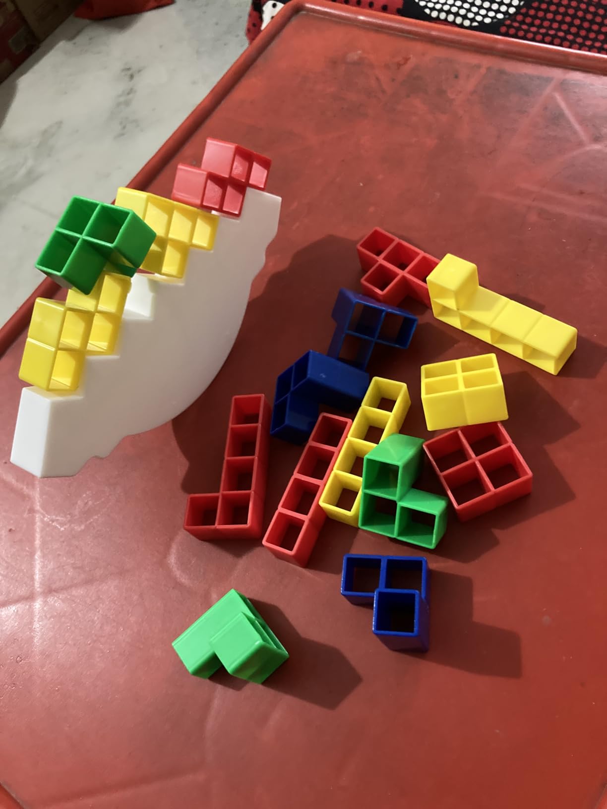 Buy Cable World® Swinging Tetra Tower Family Indoor Game for Kids ...