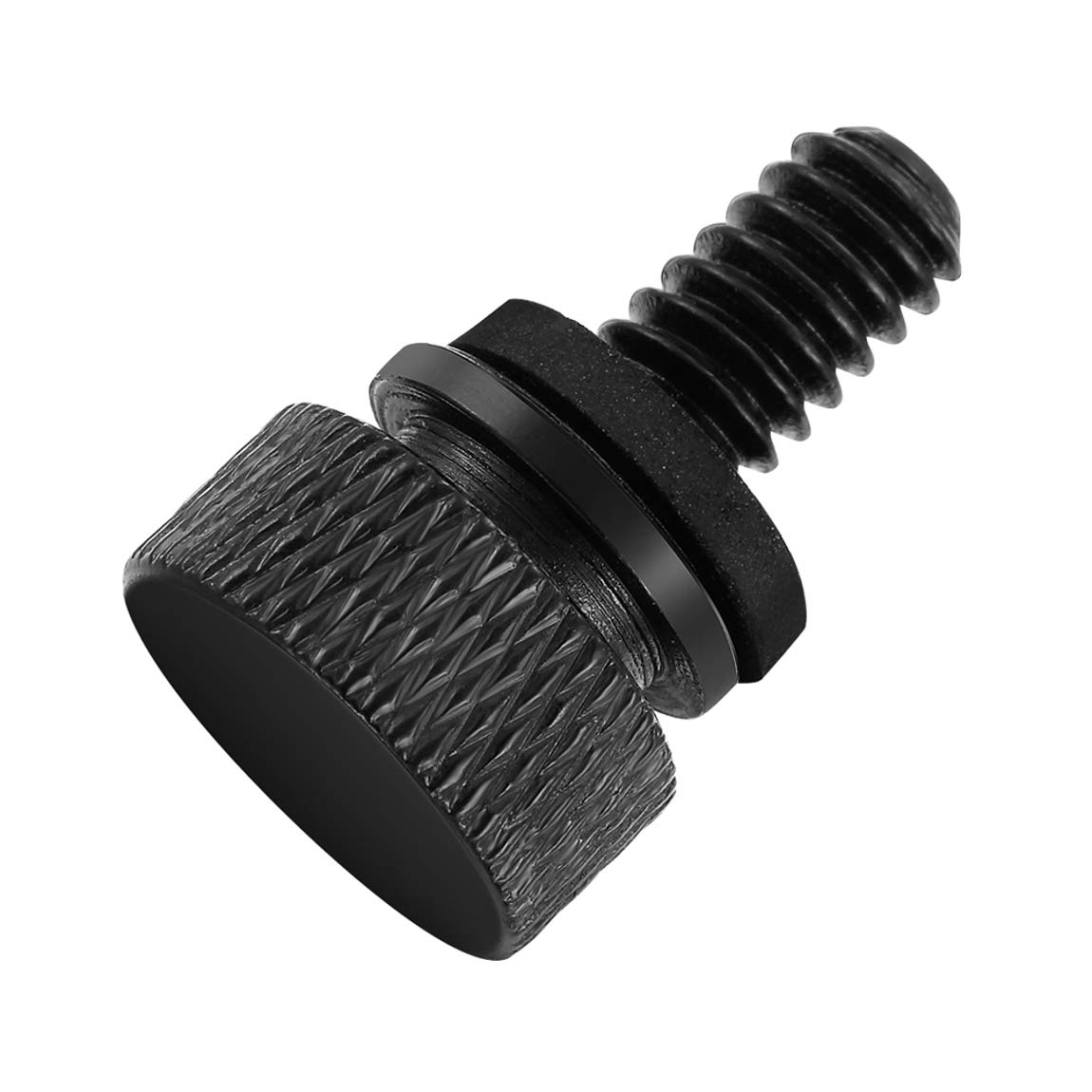 Snapklik.com : Black Rear Fender Seat Bolt Tab Screw Compatible For ...