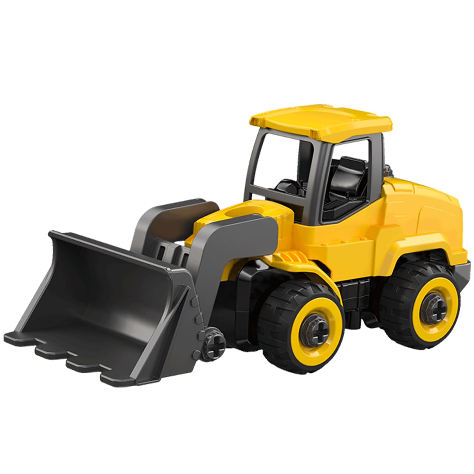 Amazon.com: TOYTWIST Take Apart Toy Wheel Loader with Electric ...