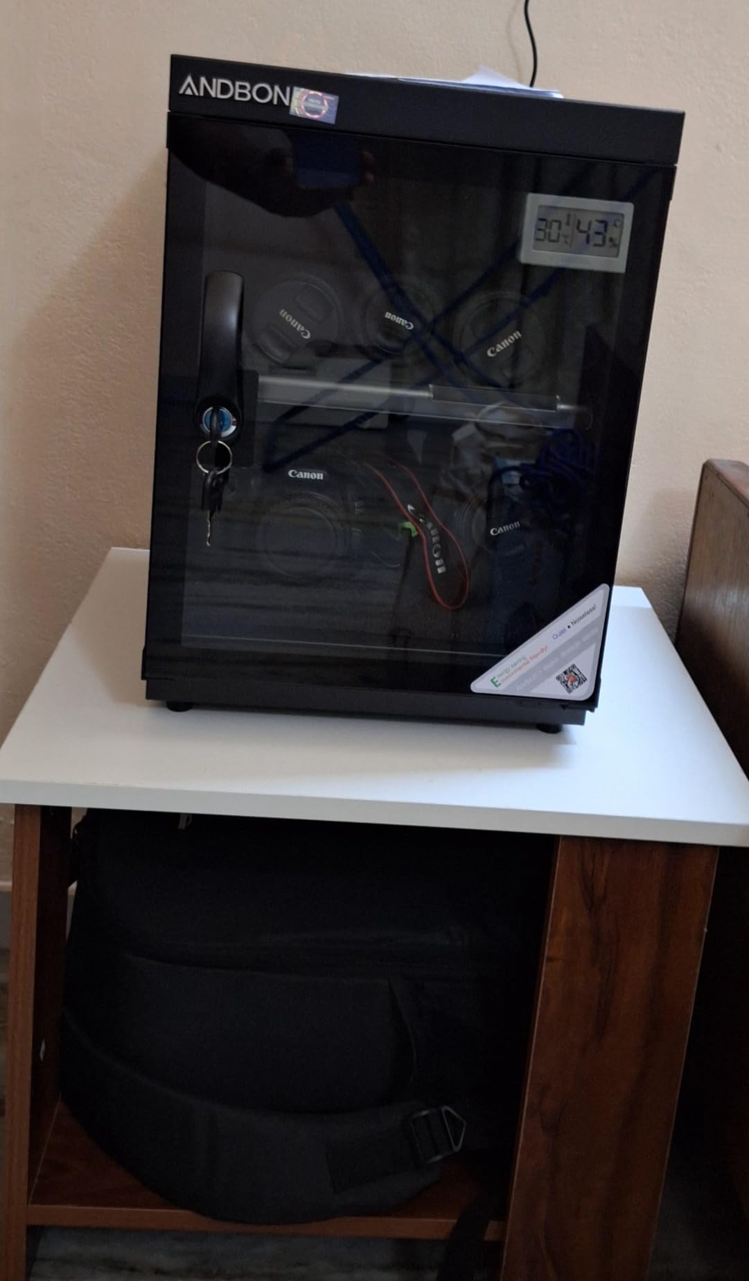 Andbon Dry Cabinet AB-30C (30L) Electronic Automatic Meter Control Dry ...