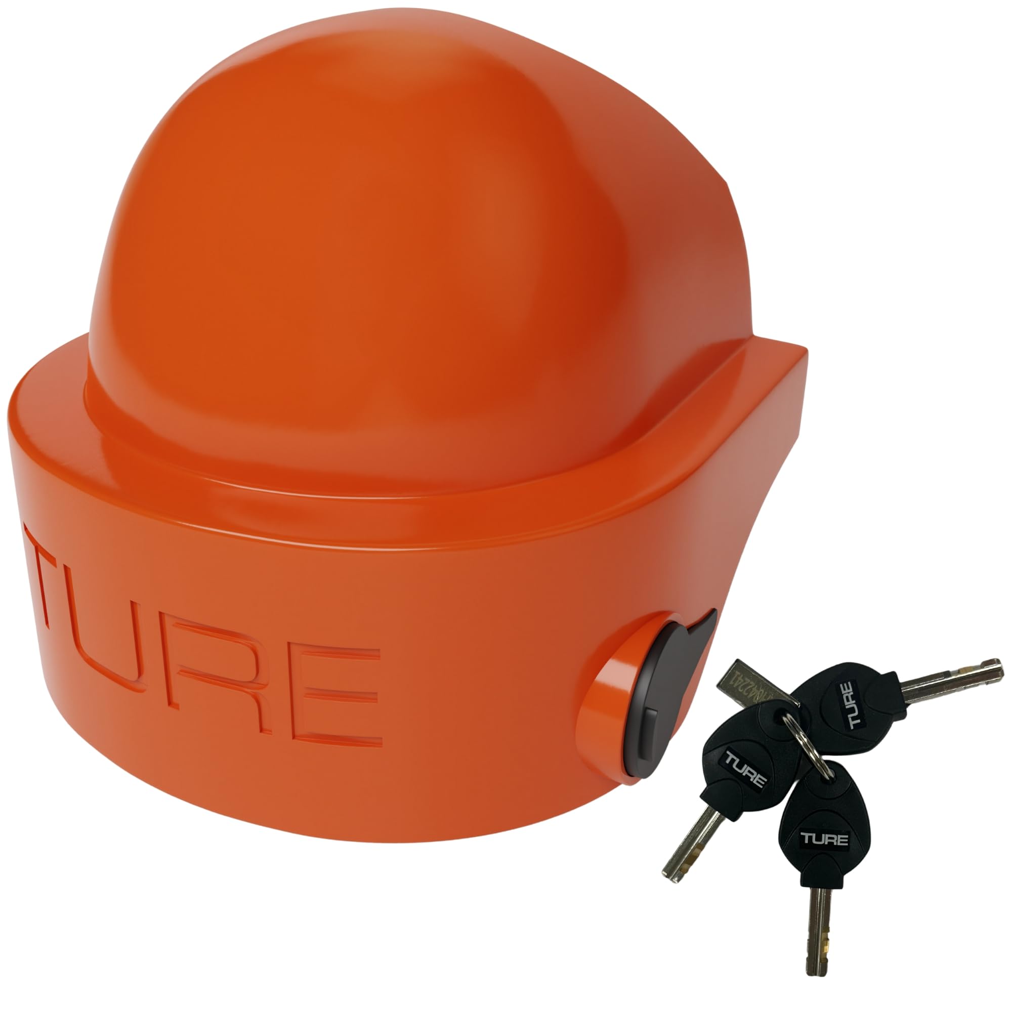 Heavy Duty 2” Trailer Coupler Lock | Tamper Resistant | Hi-Visibility ...