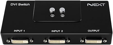 Amazon.com: DVI 2 Port Manual Switch Box Monitor Single Mode 1920x1080 ...