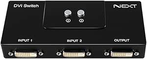 Amazon.com: DVI 2 Port Manual Switch Box Monitor Single Mode 1920x1080 ...