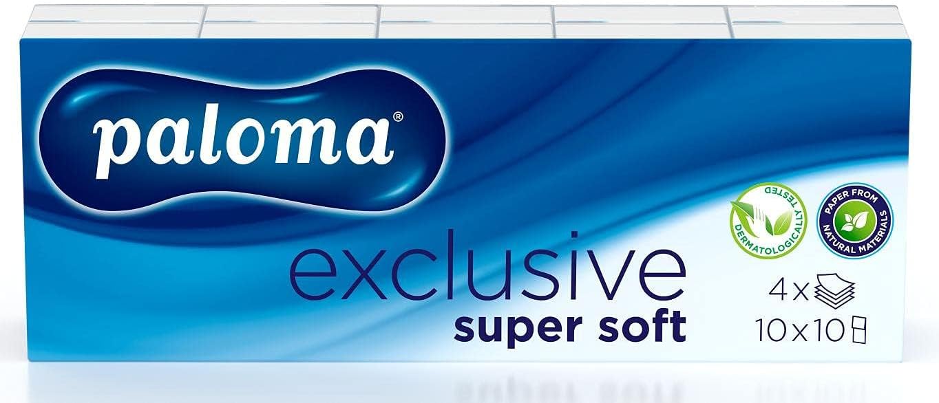 Paper Pocket Tissue - Soft Tissue 3 Ply, 10 Packs : Amazon.co.uk: Grocery