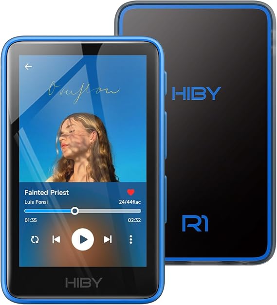 Amazon.com: HiBy R1 HiFi MP3 Player with Bluetooth 5.1 Tidal Qobuz DSD 256 Native Lossless Music ...